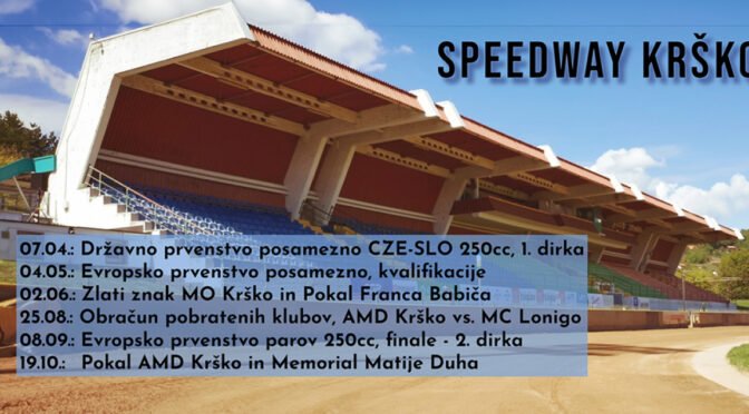 Pred nami je prva letošnja speedway dirka v Krškem | Radio Brežice Eu