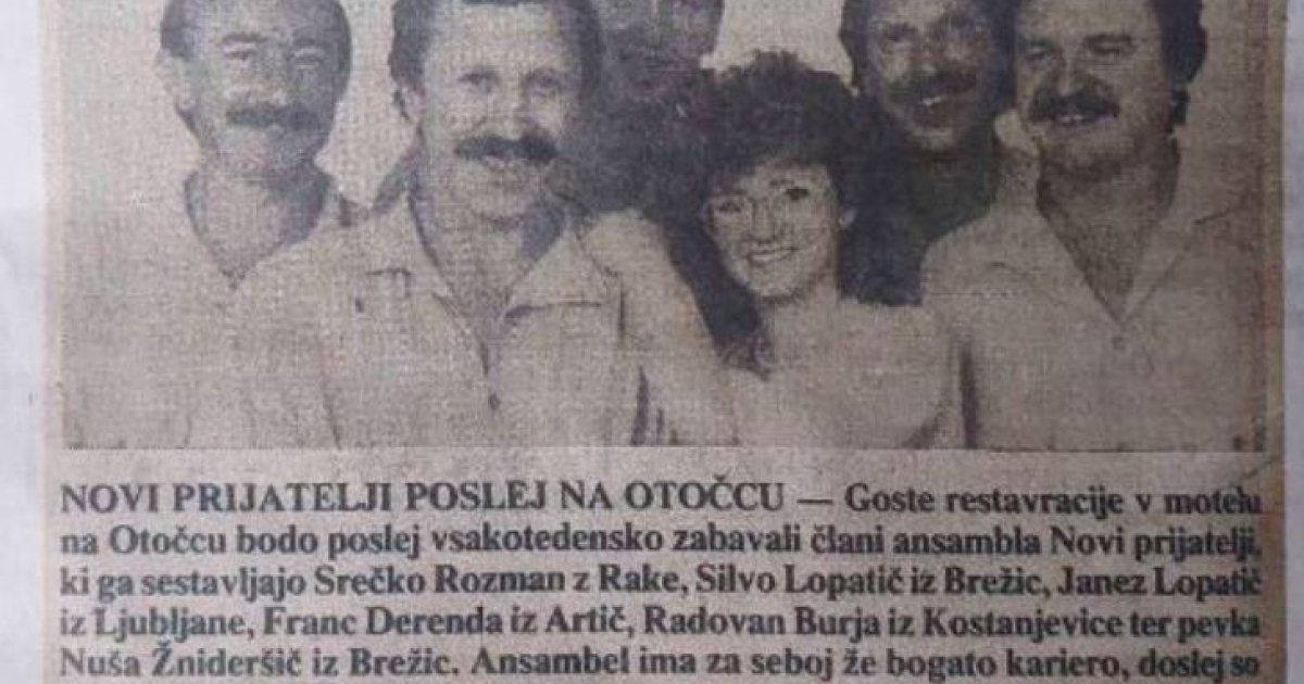 Bi prepoznali posavsko pevko na fotografiji? (FOTO) | Radio Brežice Eu